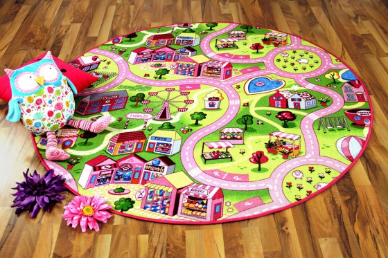 Bei teppichversand24 günstige Kinderteppiche, Spielteppiche für Kinder ...