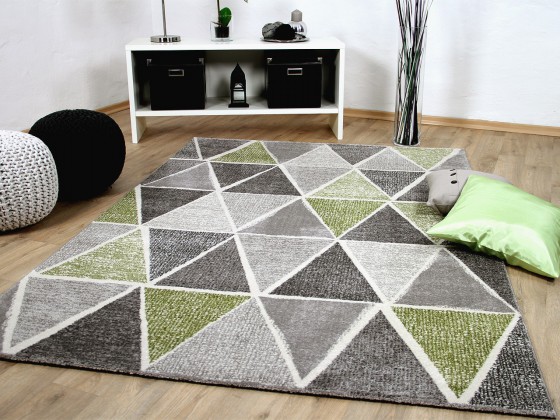 Teppich Grun Grau